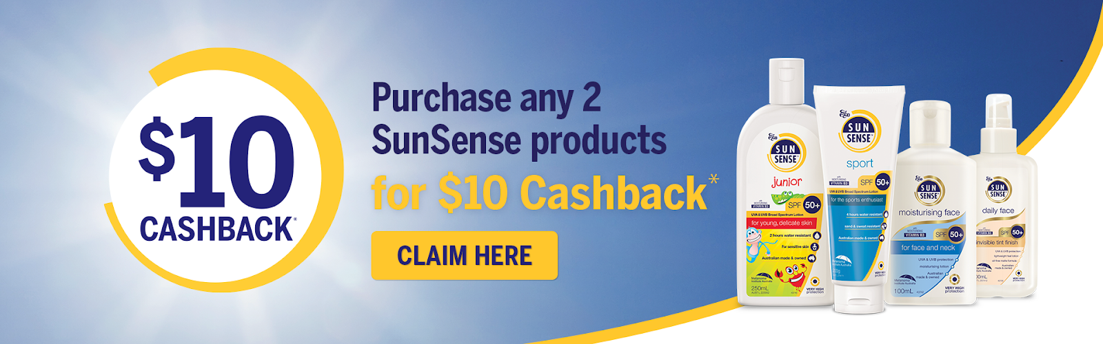 Sunscreen & Sun Protection Products | SunSense